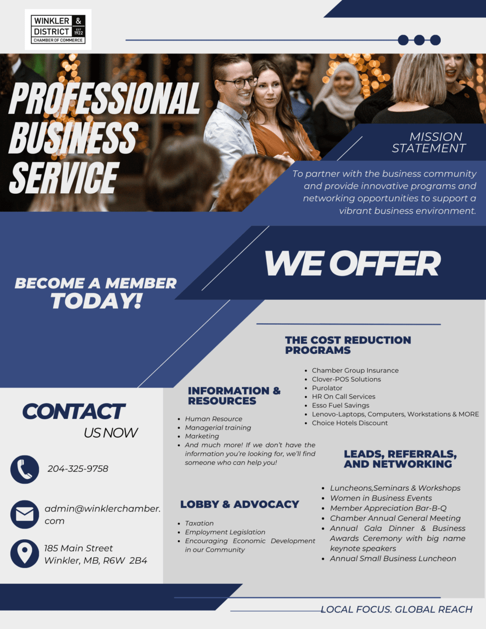 Winkler | Winkler & District Chamber of Commerce | Manitoba